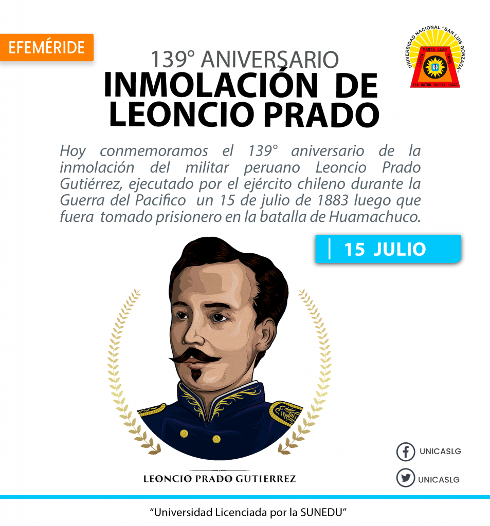 Efemérides UNICA | 139° aniversario de la inmolación del militar ...