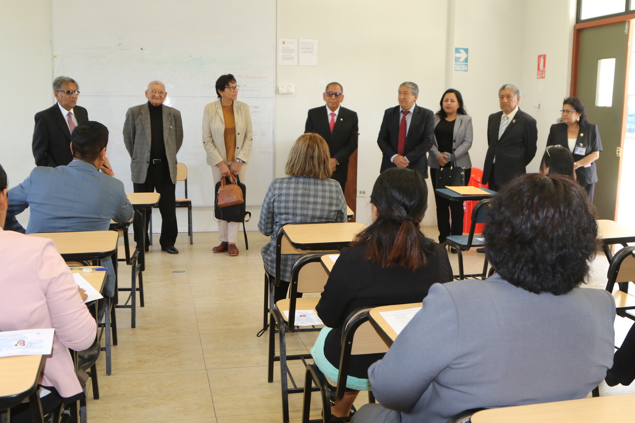 Rector de la UNICA supervisar el proceso de admisión de la Escuela de ...